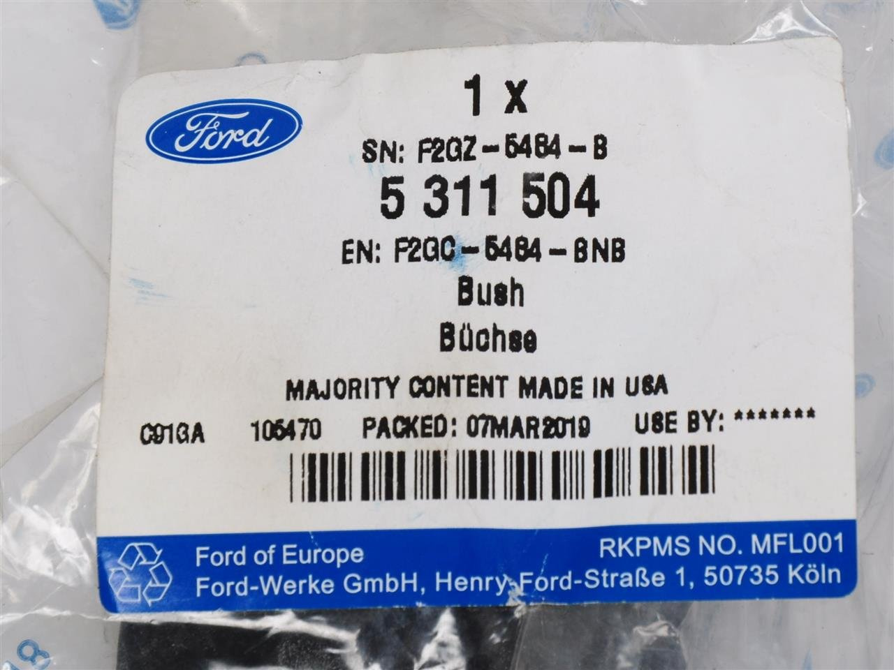 GUMA STABILIZATORA PRZÓD EDGE 15- S-MAX 15- _ 5311504 _ F2GC-5484-BNB ...