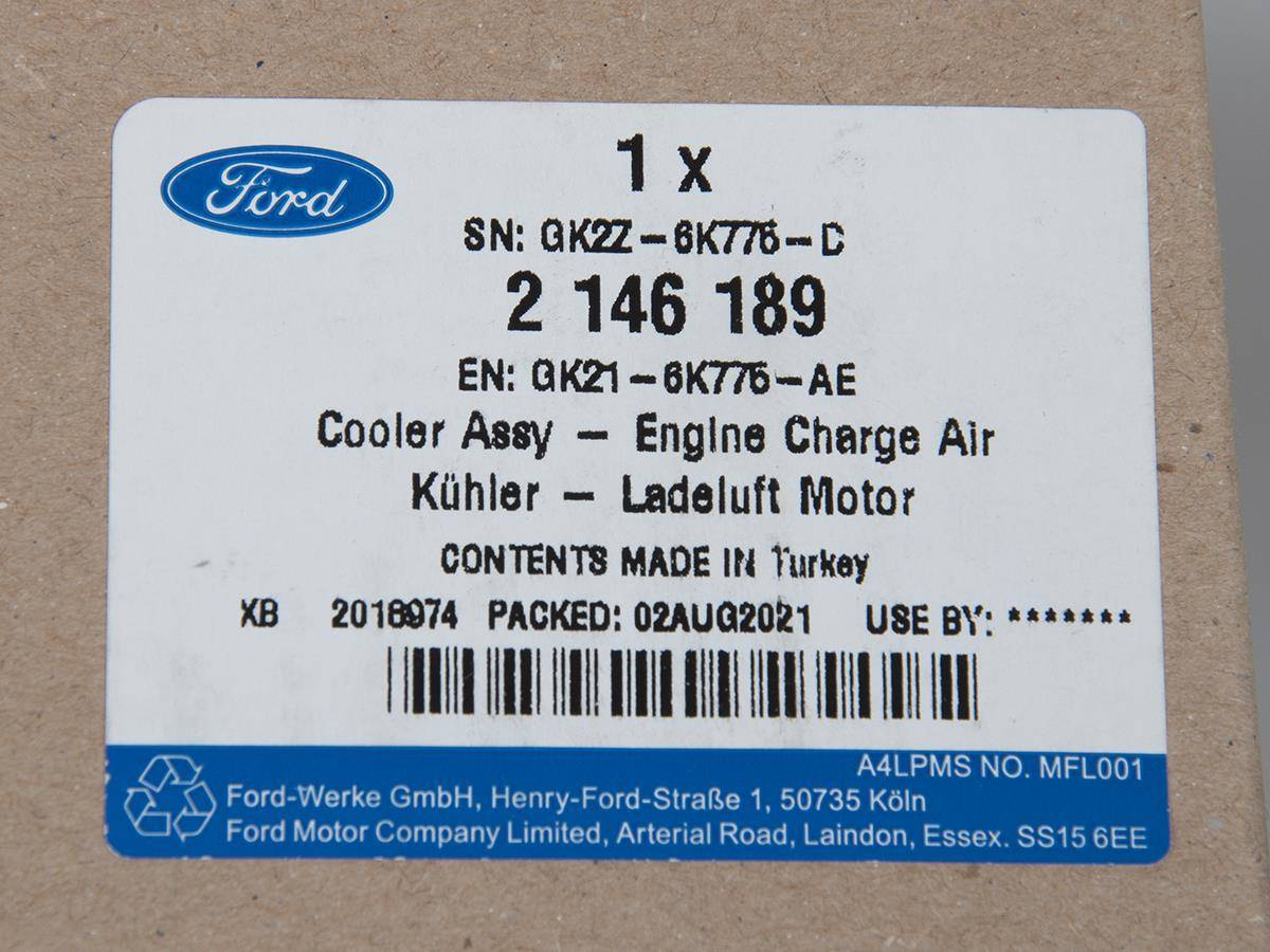 INTERCOOLER TRANSIT 16- 19- CUSTOM 16- | 2019 \ TRANSIT 2014- \ SILNIK ...