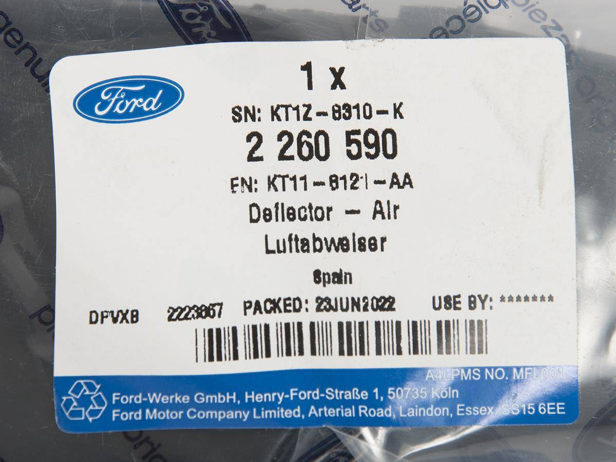 KIEROWNICA POWIETRZA TRANSIT/TOURNEO CONNECT 18- _ 2260590 _ KT11-8121 ...