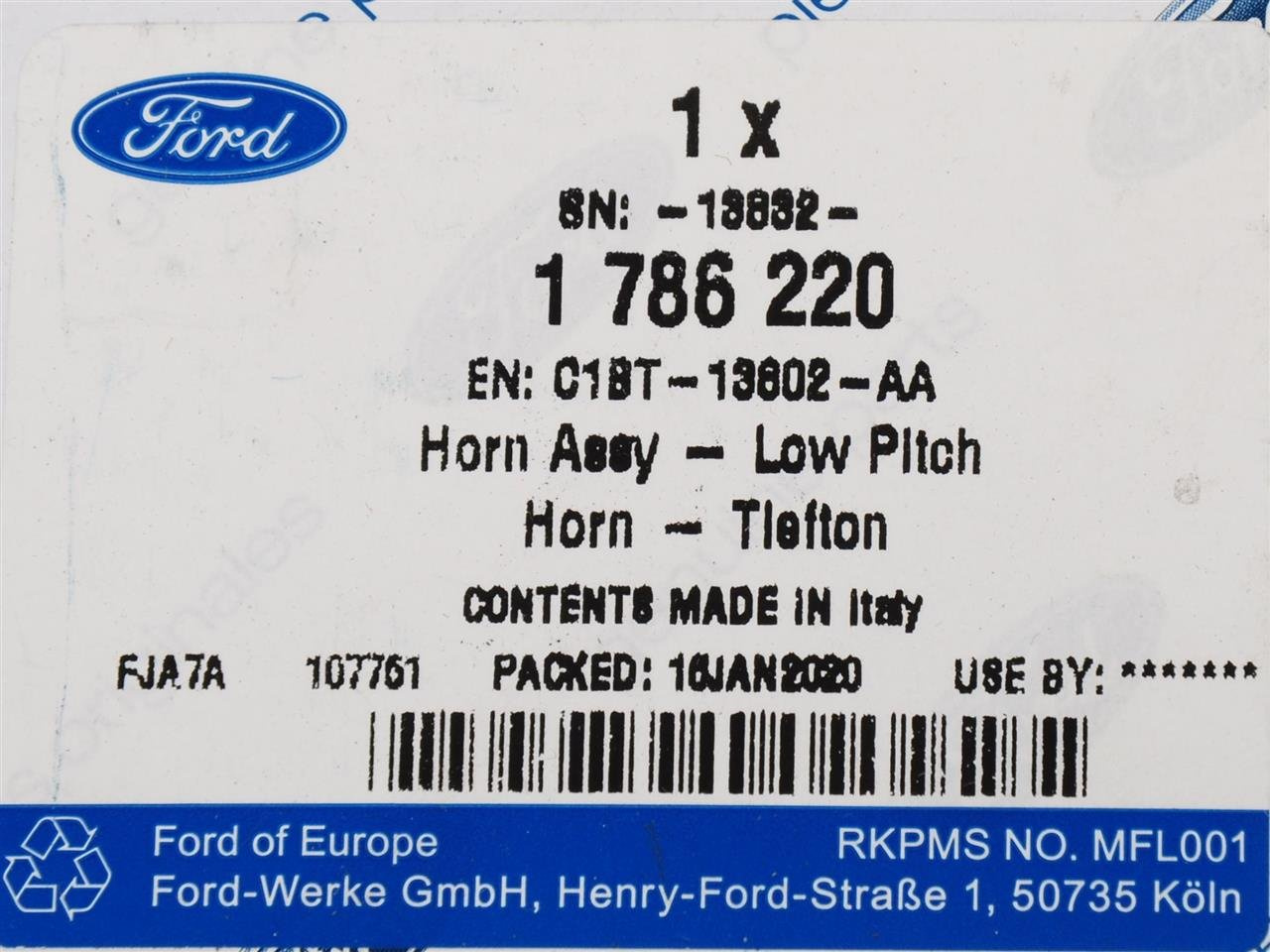 KLAKSON FIESTA 2012-19 _ 1786220 _ C1BT-13802-AA | | Ford Original Parts