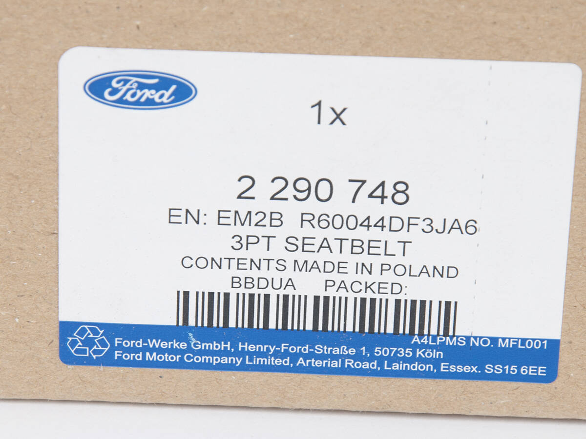 KLAMRA PASA ŚRODEK 2 RZĄD SIEDZEŃ S-MAX/GALAXY 15- _ 2290748 _ EM2B ...