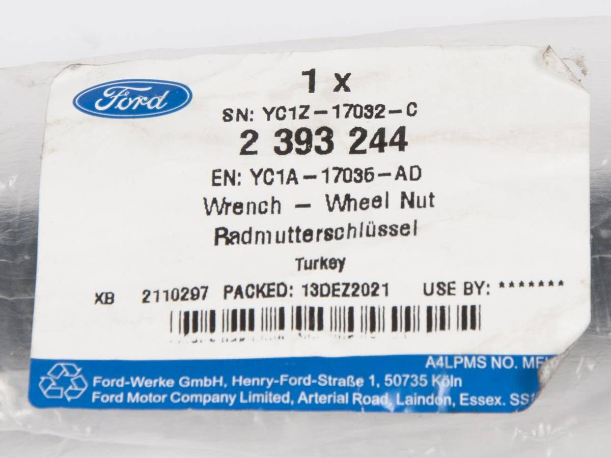 KLUCZ NAKRETEK KOŁA TRANSIT 14- 19- CUSTOM 19- _ 2393244 _ YC1A-17035 ...