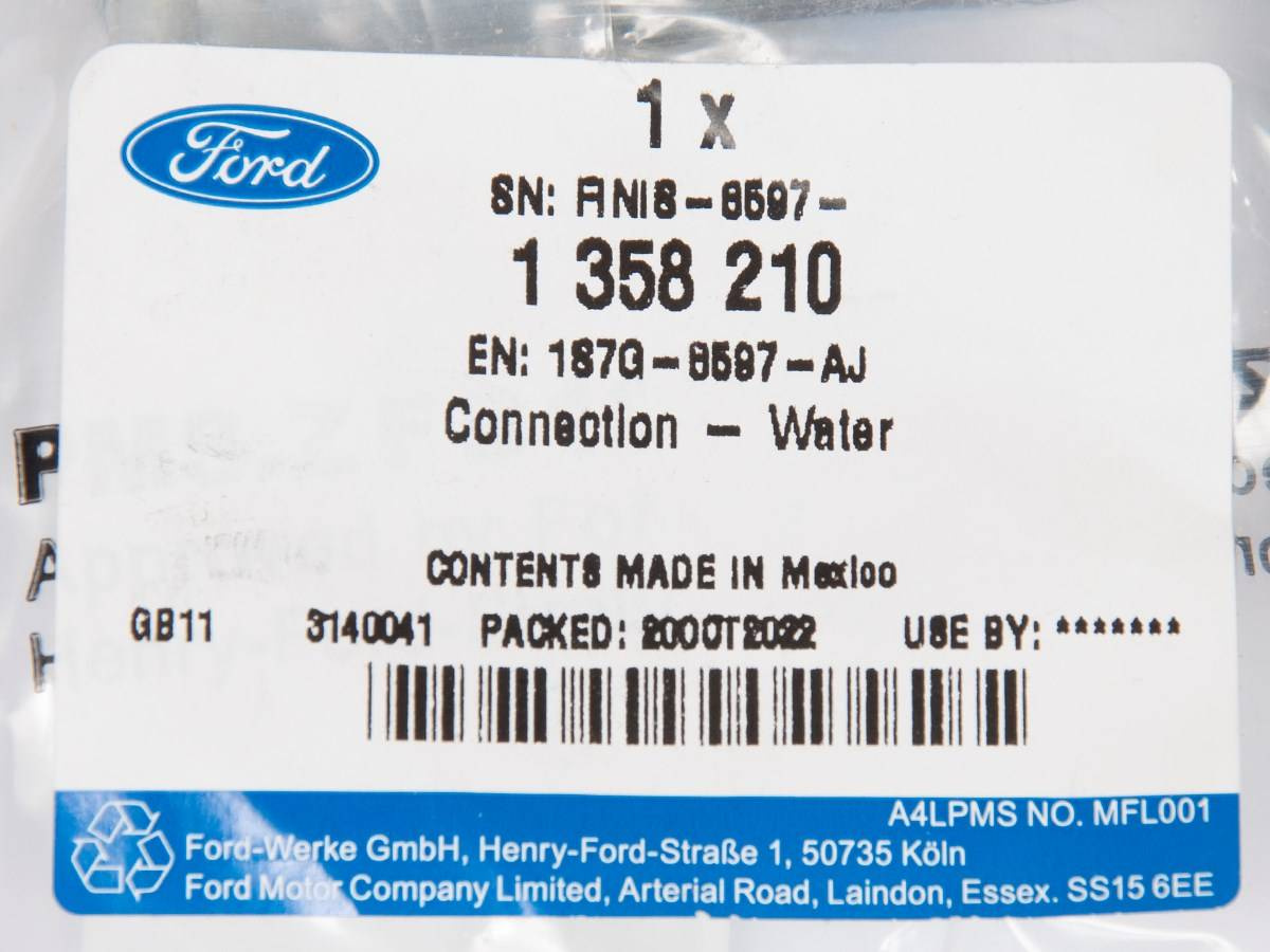 KOLANKO KRÓCIEC GŁOWICY KUGA 16- _ 1358210 _ 1S7G-8597-AJ _ 1S7Z-8597 ...