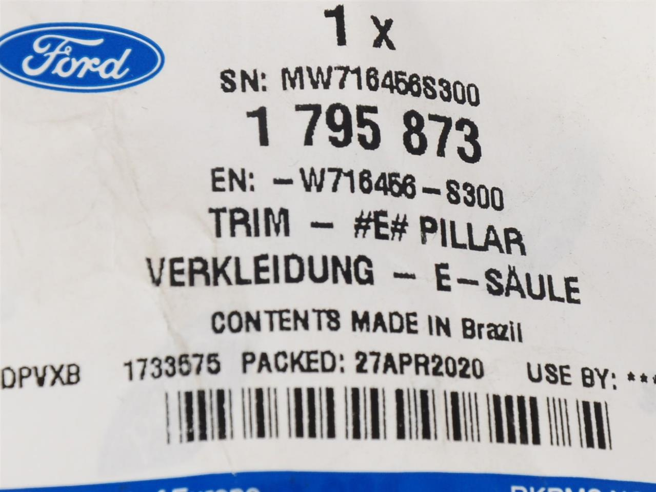 KOŁEK SPINKA 8 X 14 LAMPY TYŁ ECOSPORT 13- 17- _ 1795873 _ W716456-S300 ...