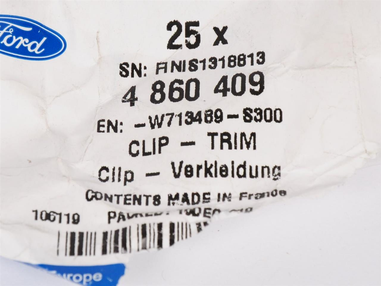 KOŁEK SPOJLERA FOCUS 14- S-MAX FIESTA 08- 12- 17- _ 4860409 _ W713489 ...