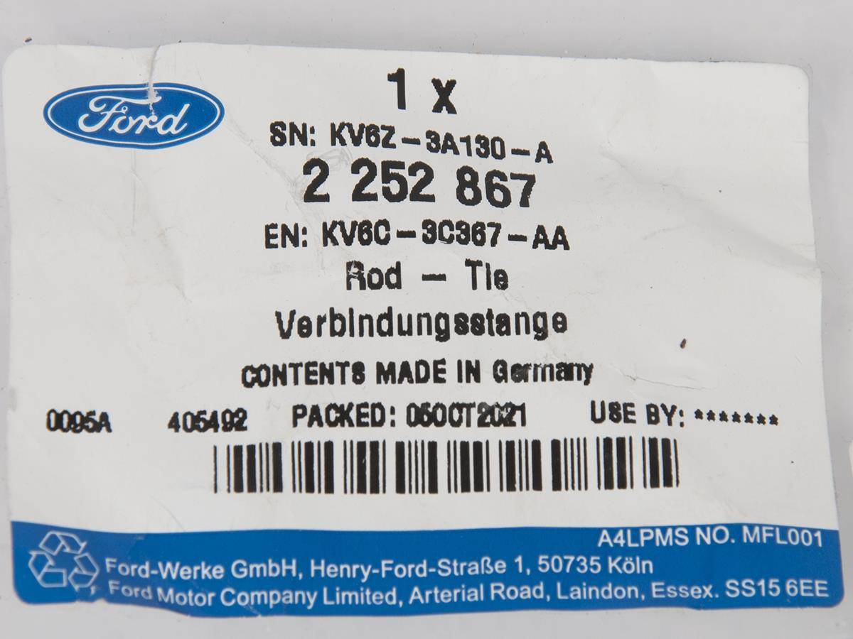 KOŃCÓWKA KIEROWNICZA PRAWA CONNECT 18- _ 2252867 _ KV6C-3C367-AA _ KV6Z ...