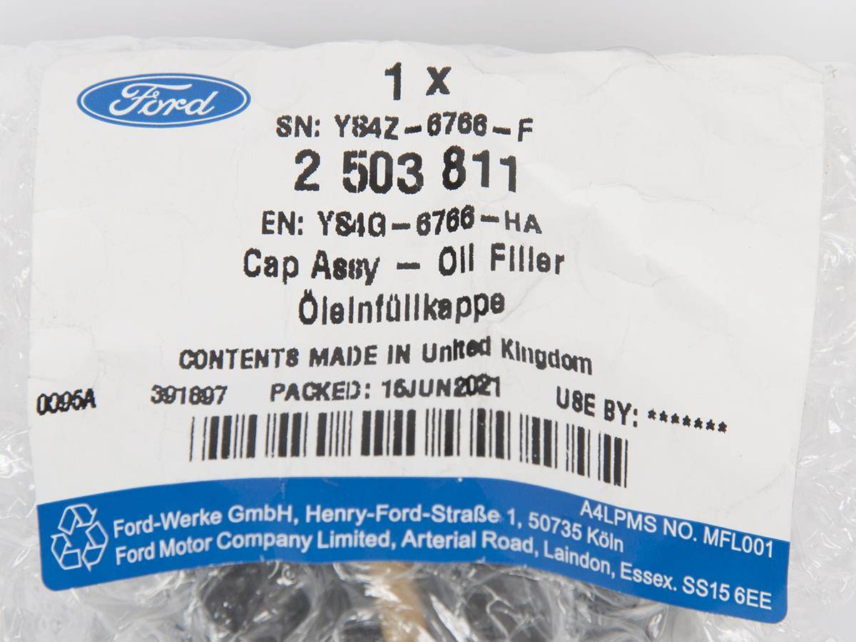 KOREK WLEWU OLEJU FORD WIELE MODELI _ 2503811 _ YS4G-6766-HA | | Ford ...