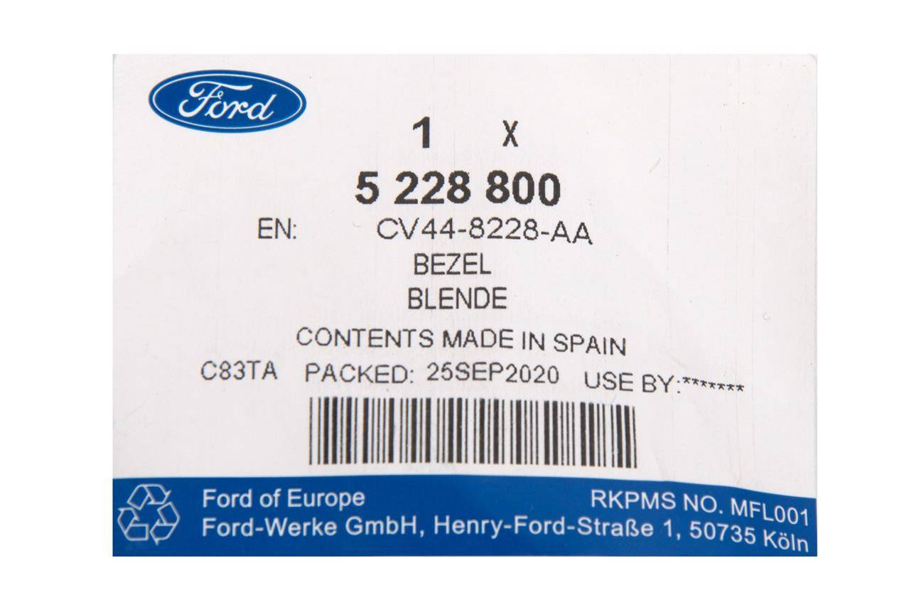 KRATKA LISTWA REFLEKTORA ZDERZAKA PRAWA KUGA 12-16 _ 5228800 _ CV44 ...