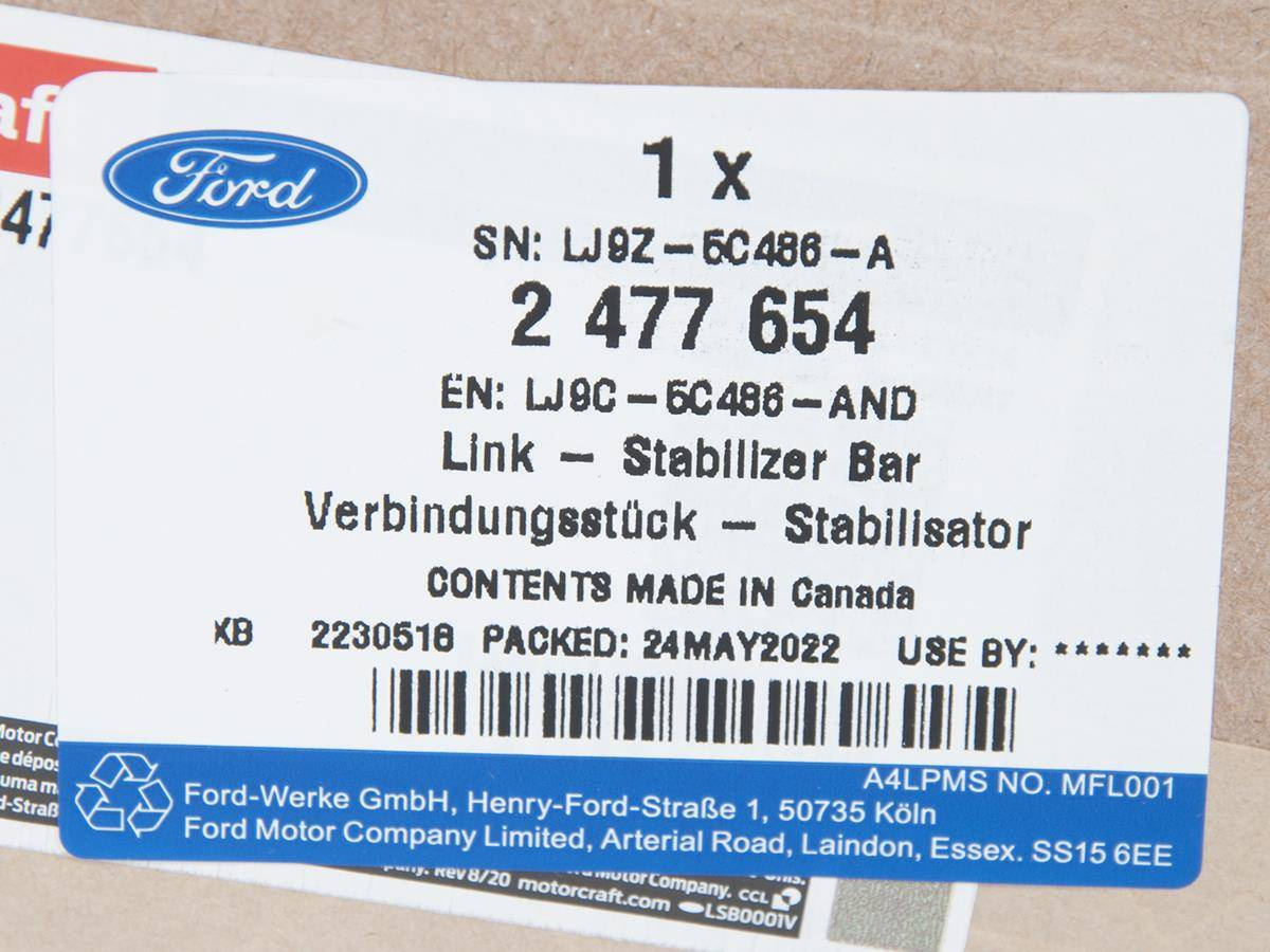 ŁĄCZNIK STABILIZATORA TYŁ MUSTANG MACH-E 21- _ 2477654 _ LJ9C-5C486-AND ...