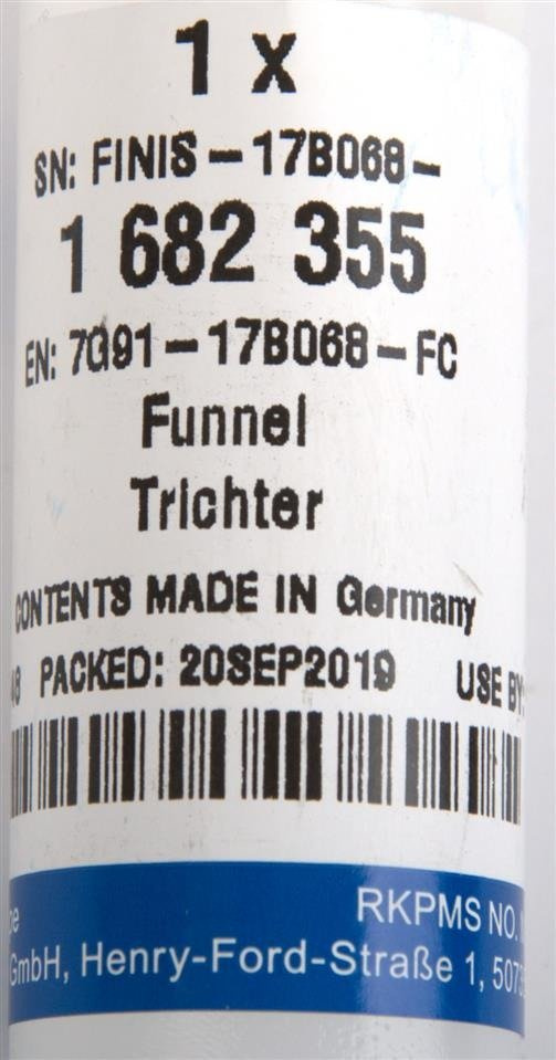 LEJEK WLEWU PALIWA FORD DIESEL EASY FUEL _ 1682355 _ 7G91-17B068-FC ...