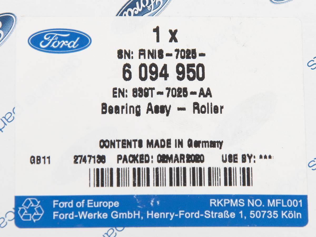 ŁOŻYSKO SKRZYNI BIEGÓW TRANSIT 91-94 _ 6094950 _ 839T-7025-AA | | Ford ...