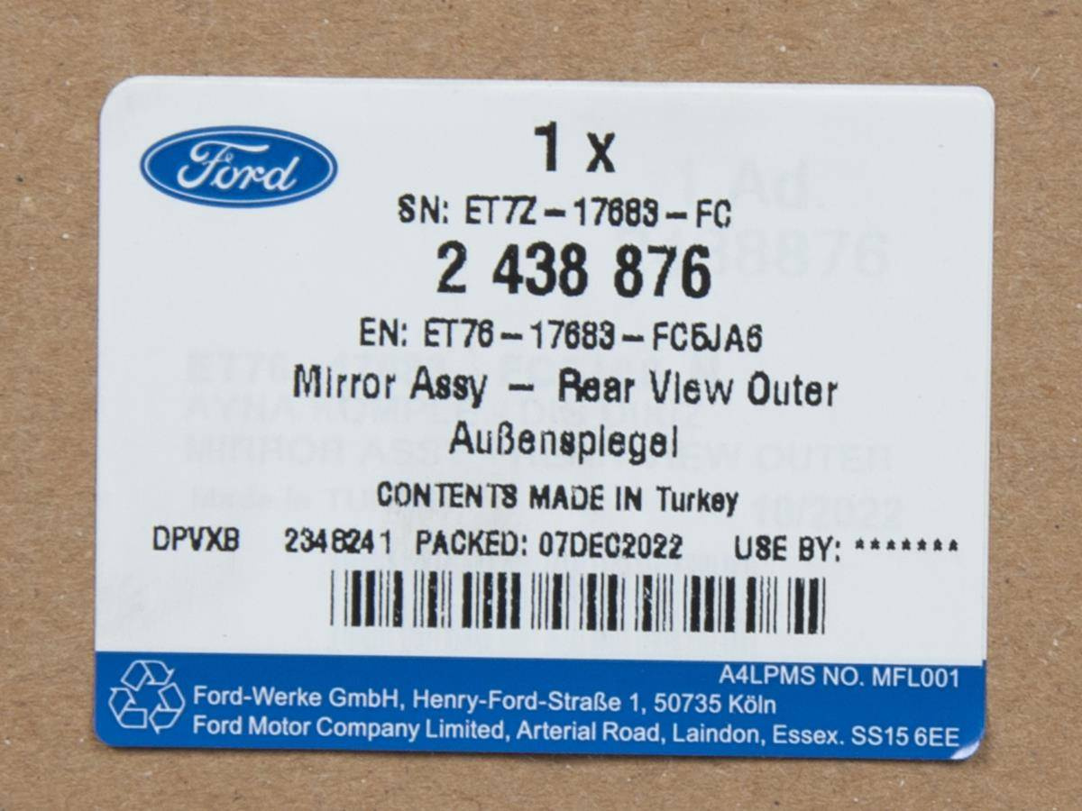 LUSTERKO LEWE ZEWNĘTRZNE COURIER 17- _ 2438876 _ ET76-17683-FC5JA6 ...