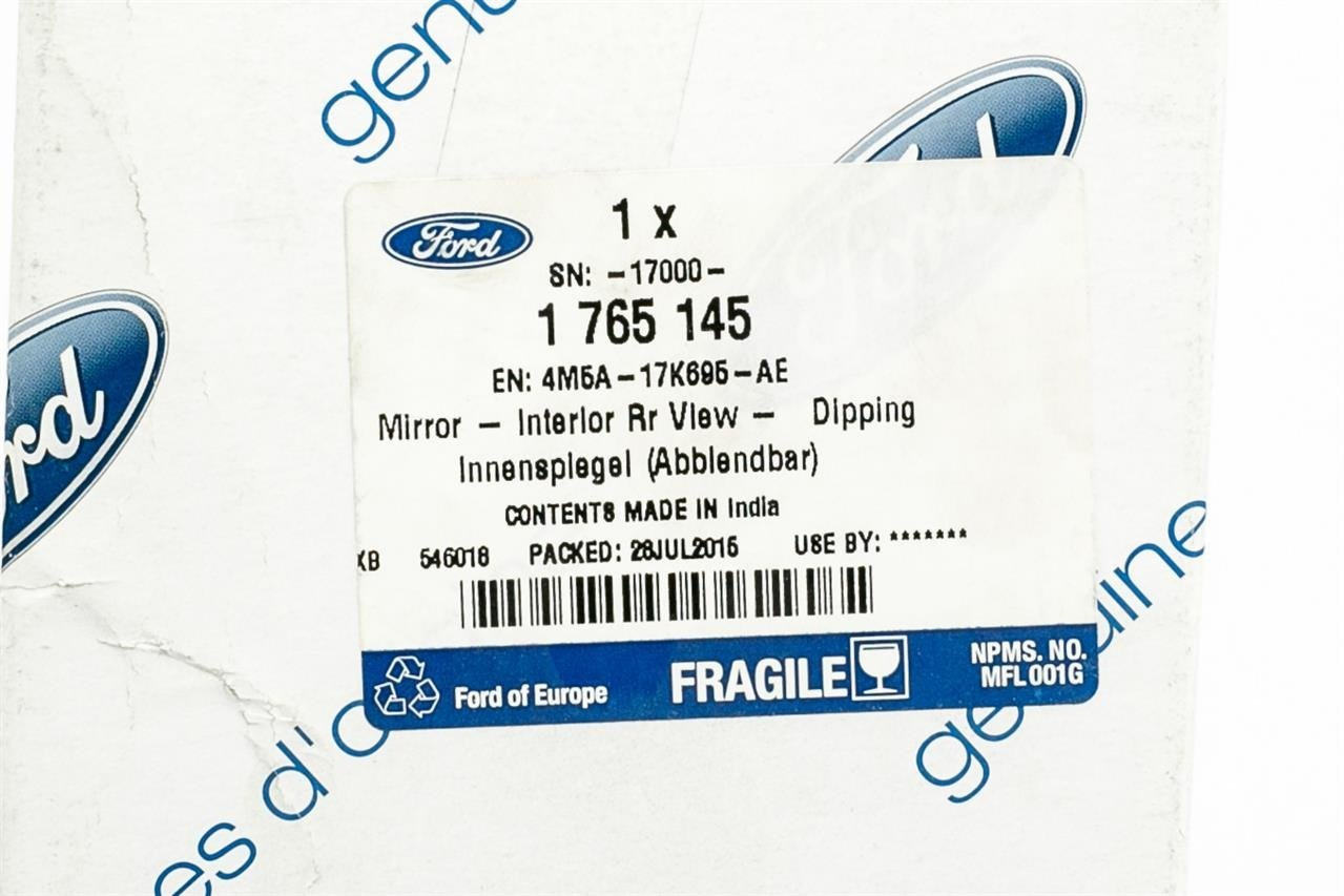 LUSTERKO WSTECZNE WEWNĘTRZNE _ 1765145 _ 4M5A-17K695-AE _ 4M5Z-17000-A ...