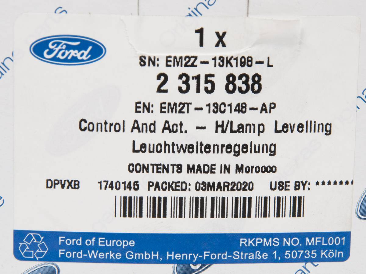 MODUŁ REFLEKTORÓW EDGE 17-18 _ 2315838 _ EM2T-13C148-AP | 2018 \ EDGE ...