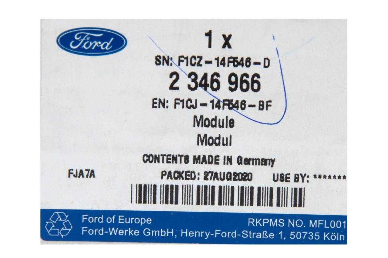 MODUŁ WIĄZKI HAKA FOCUS 18- KUGA 16- C-MAX 18-19 _ 2346966 _ F1CJ ...