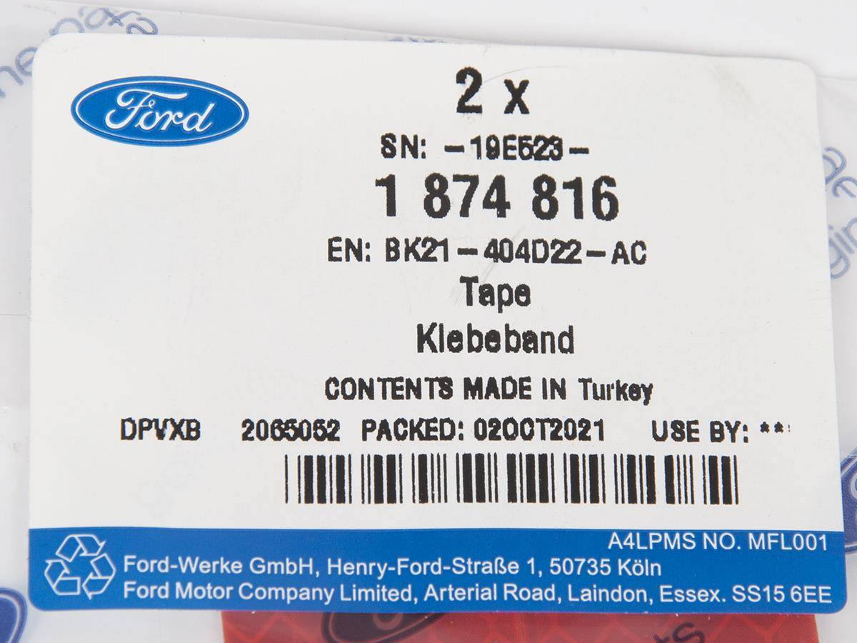 NAKLEJKA ODBLASK CUSTOM 12- / TRANSIT 14- 19- _ 1874816 _ BK21-404D22 ...