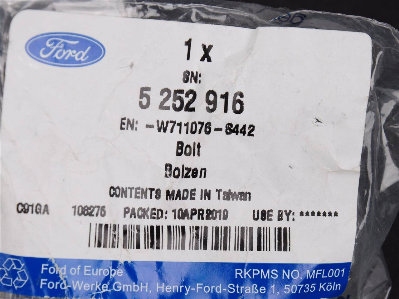 NAKRETKA M20X1.5 SWORZNIA WAHACZA TRANSIT 14- 19- _ 5252916 _ W711076 ...