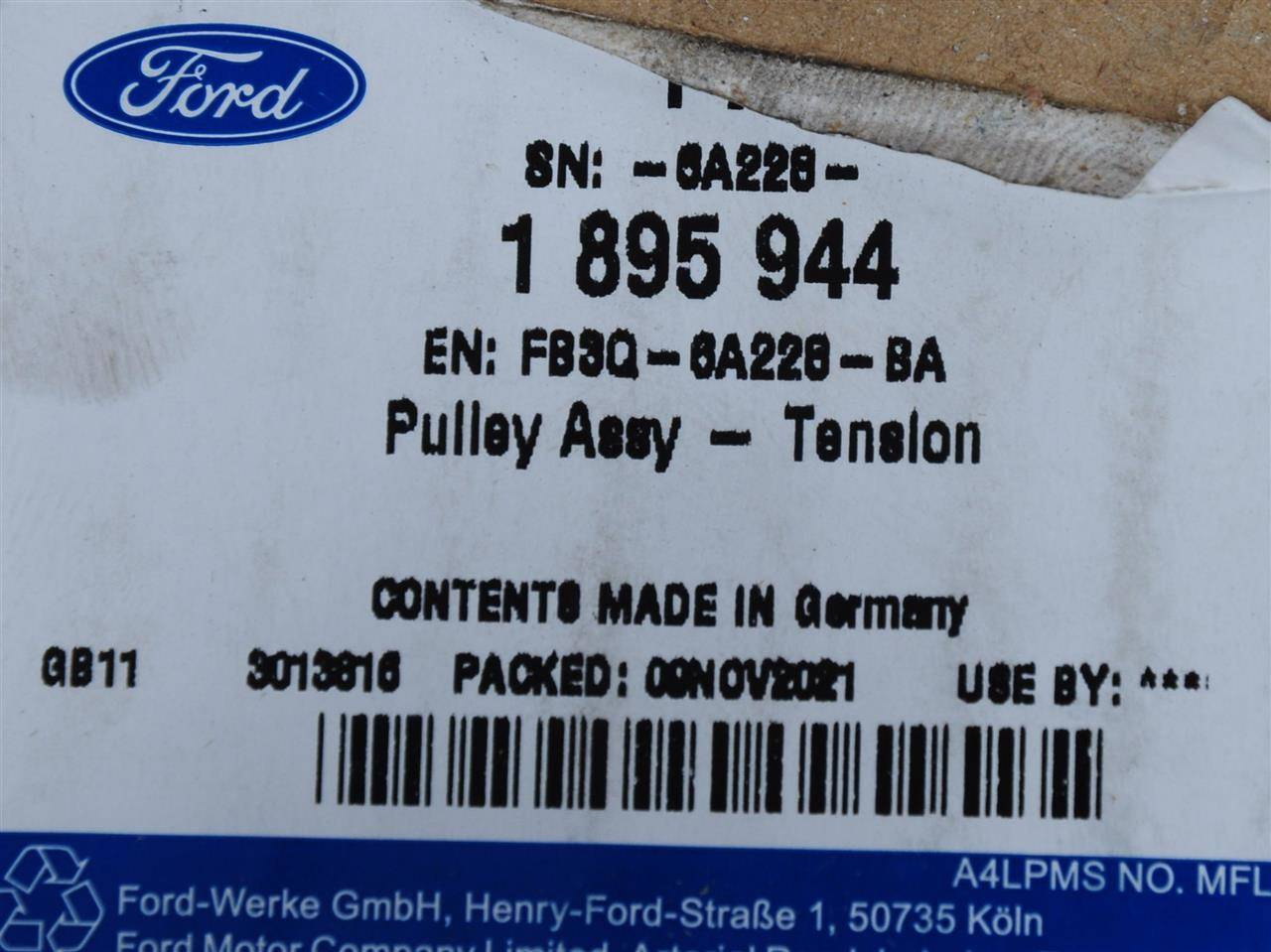 NAPINACZ PASKA KLINOWEGO RANGER 11- 15- _ 2735160 _ FB3Q-6A228-BA ...