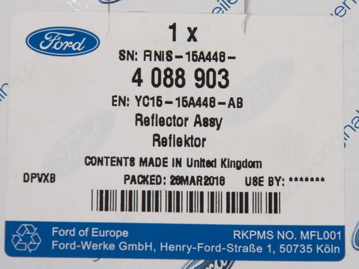 ODBLASK PRAWY TRANSIT 2000- 2006- _ 4088903 _ YC15-15A448-AB | | Ford ...