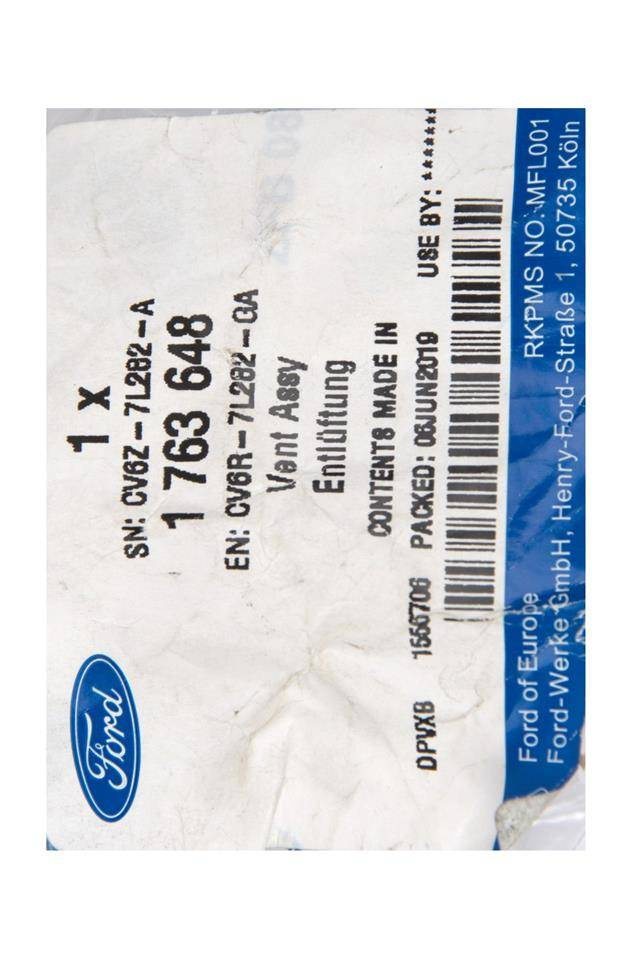 ODPOWIETRZENIE SKRZYNI BIEGÓW FIESTA FOCUS KUGA_ 1763648 _ CV6R-7L282 ...