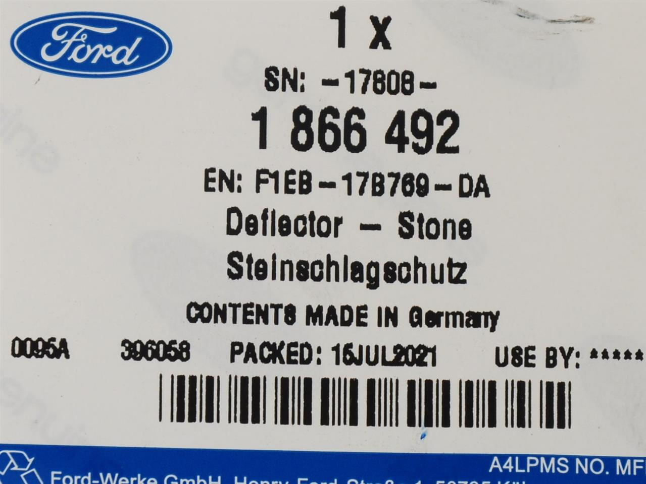 OSŁONA DOLNA ZDERZAKA PRZÓD FOCUS 14-20 ST _ 1866492 _ F1EB-17B769-DA ...