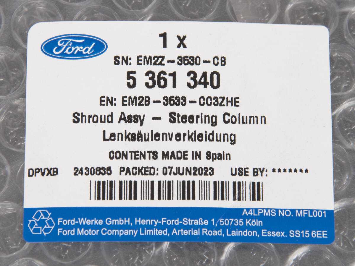 OSŁONA POD KIEROWNICE S-MAX 15- EDGE 15- 18- _ 5361340 _ EM2B-3533 ...