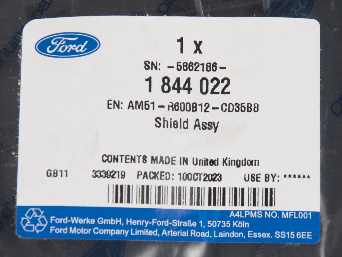 OSŁONA PRAWA FOTELA PASAŻERA C-MAX 15-19 _ 1844022 _ AM51-R600B12 ...