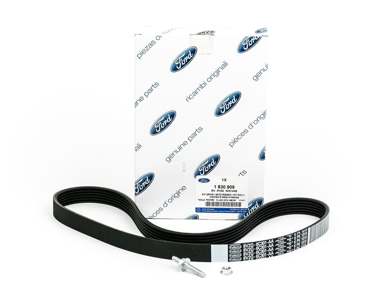 PASEK OSPRZĘTU DO 1.25 1.4 1.6 BENZYNA B-MAX 2012- FIESTA 2012- FIESTA ...