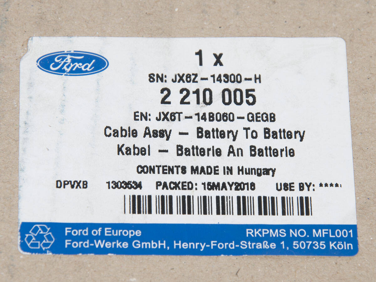 PRZEWÓD DODATNI AKUMULATORA FOCUS 18 / 8F35 _ 2210005 _ JX6T-14B060 ...