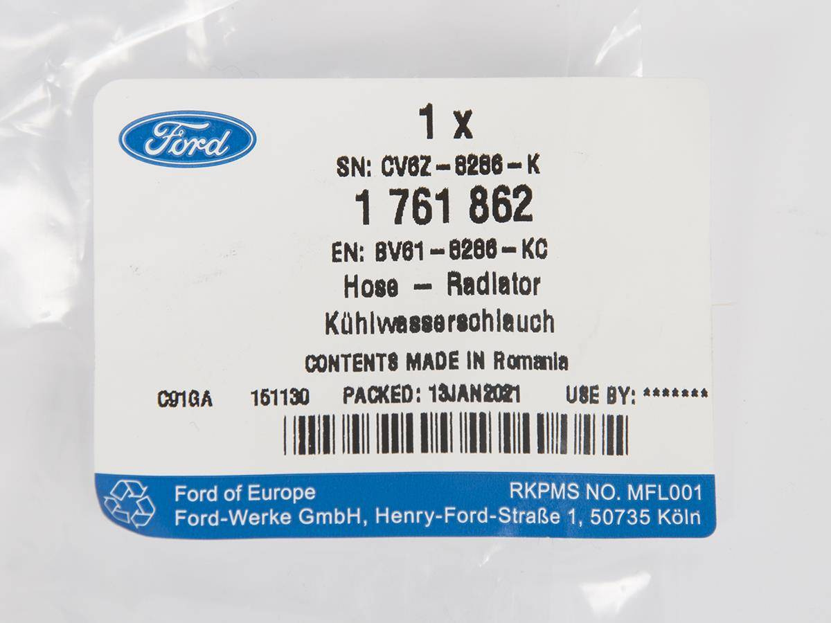 PRZEWÓD ELASTYCZNY UKŁADU CHŁODZENIA FOCUS 11-15 / 2.0L 16V _ 1761862 ...