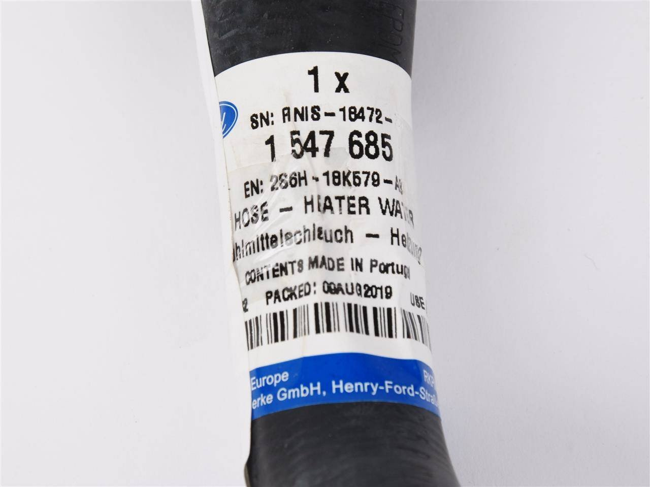 PRZEWÓD NAGRZEWNICY FIESTA / FUSION 2001-2012 _ 1547685 _ 2S6H-18K579 ...