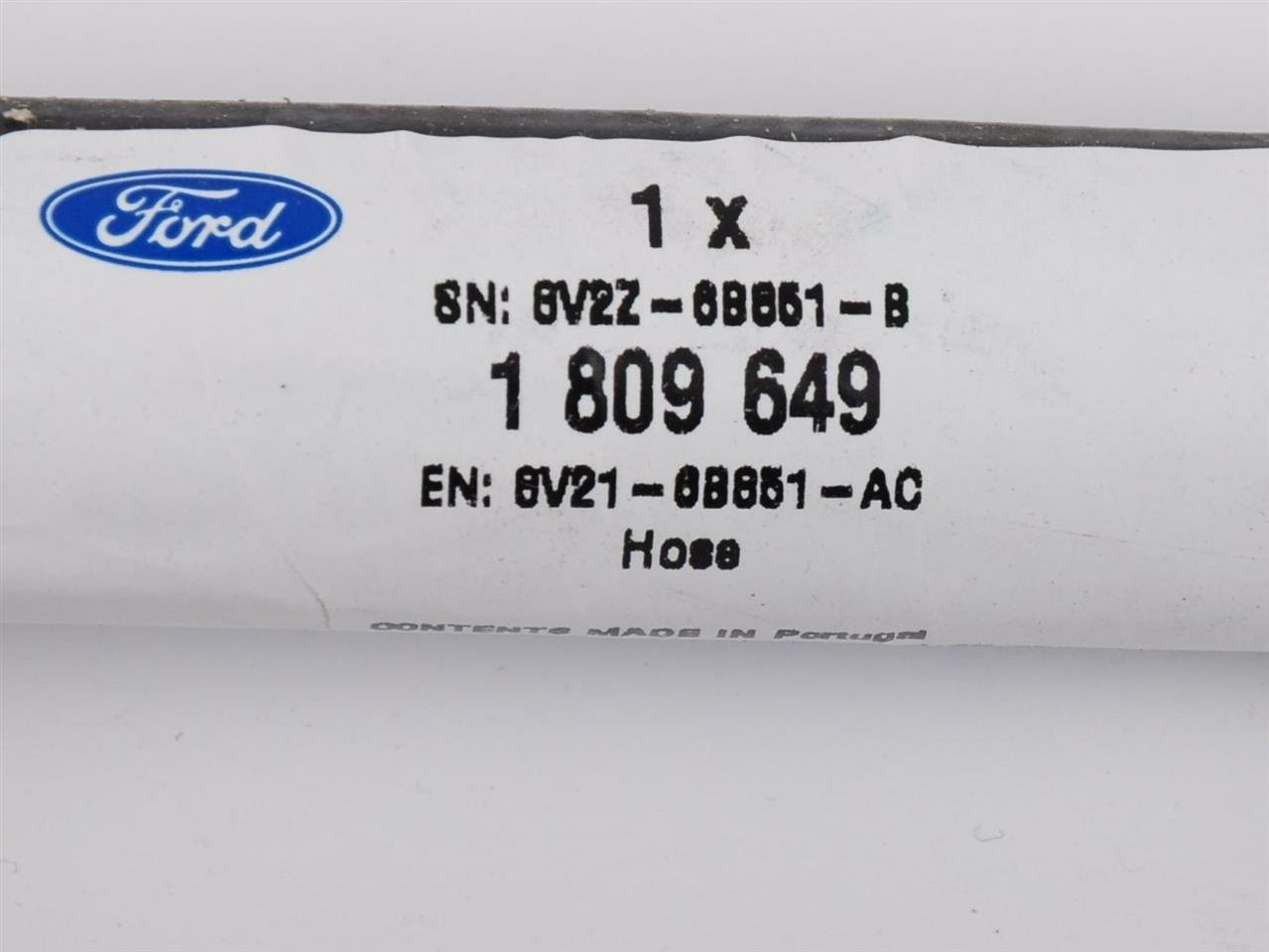PRZEWÓD NAGRZEWNICY WLOT _ 1809649 _ 8V21-6B851-AC _ 8V2Z-6B851-B ...