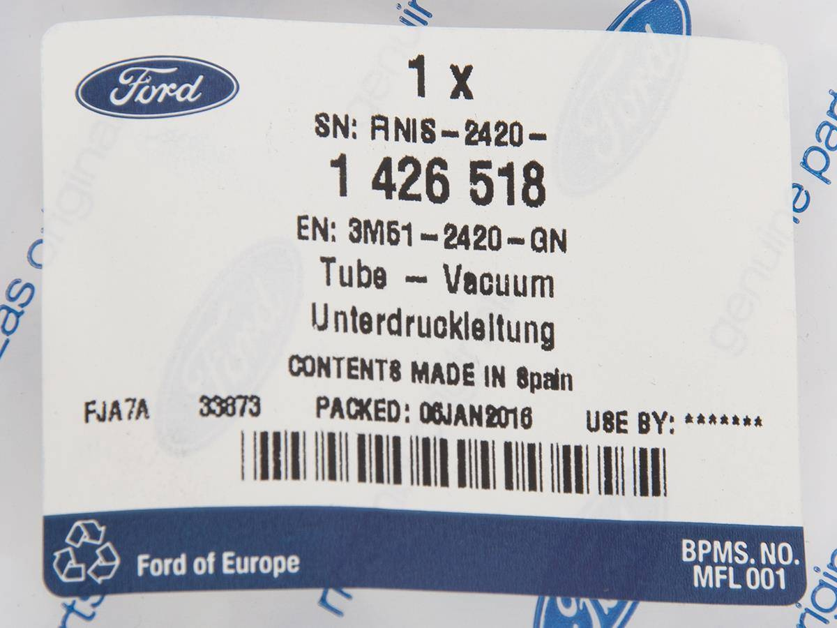 PRZEWÓD PODCIŚNIENIA SERWA FOCUS C-MAX 03-08 _ 1426518 _ 3M51-2420-GN ...