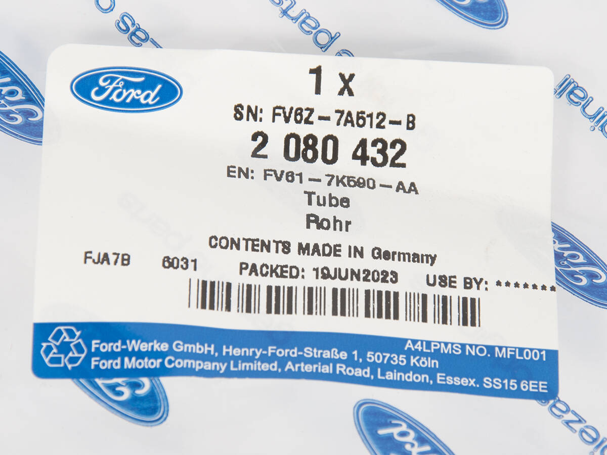 PRZEWÓD POMPY SPRZĘGŁA C-MAX FOCUS 1,5 / 1,6 TDCI _ 2080432 _ FV61 ...