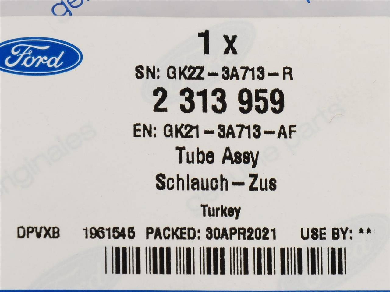 PRZEWÓD WSPOMAGANIA TRANSIT 16- CUSTOM 16-POWRÓT_ 2313959 _ GK21-3A713 ...