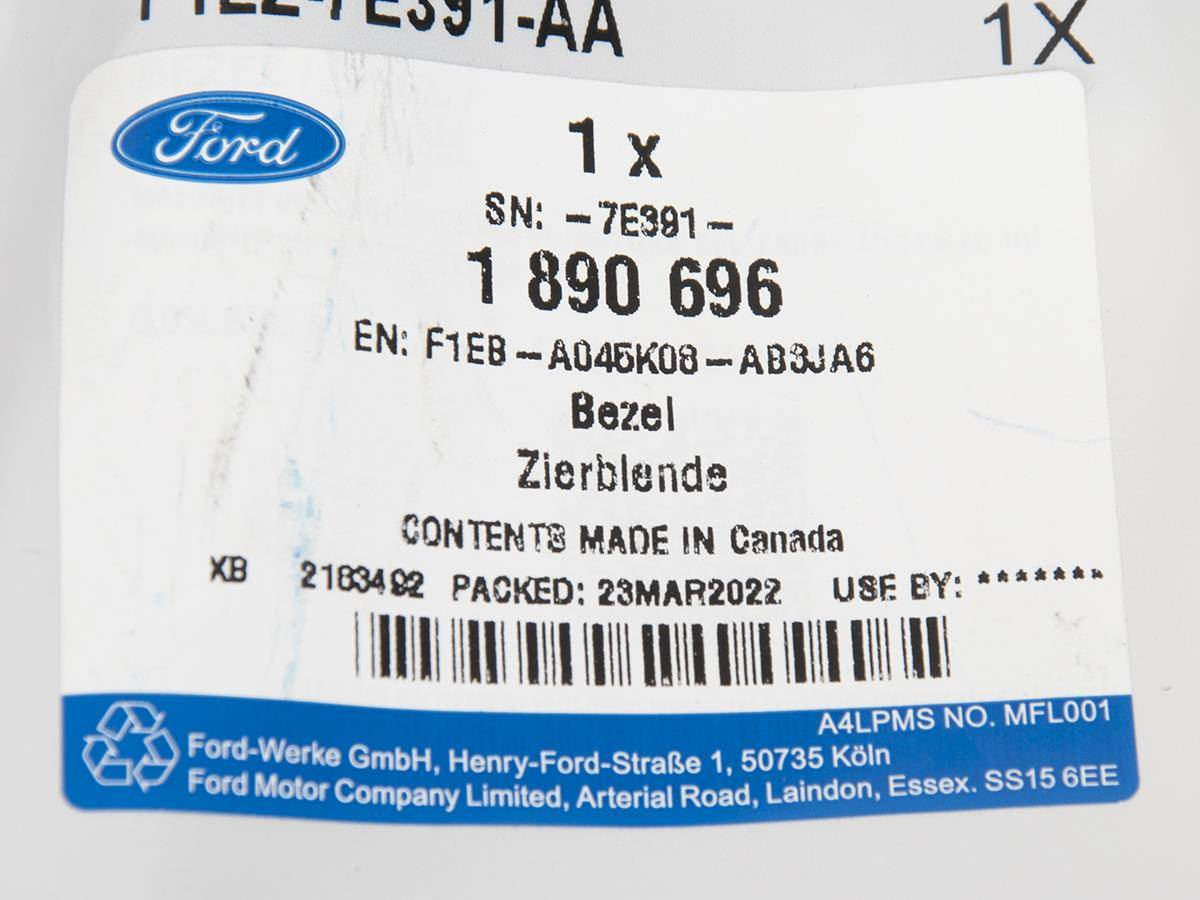 RAMKA MIESZKA DŹWIGNI ZMIANY BIEGÓW FOCUS 14- _ 1890696 _ F1EB-A045K08 ...