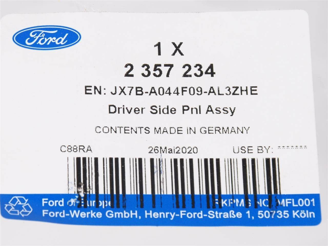 SCHOWEK KIEROWCY FOCUS 2018-2020 _ 2357234 _ JX7B-A044F09-AL3ZHE _ GTU ...