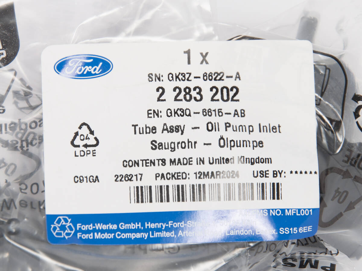 SMOK OLEJOWY TRANSIT 16- RWD/4WD 2,0 ECOBLUE _ 2283202 _ GK3Q-6615-AB ...