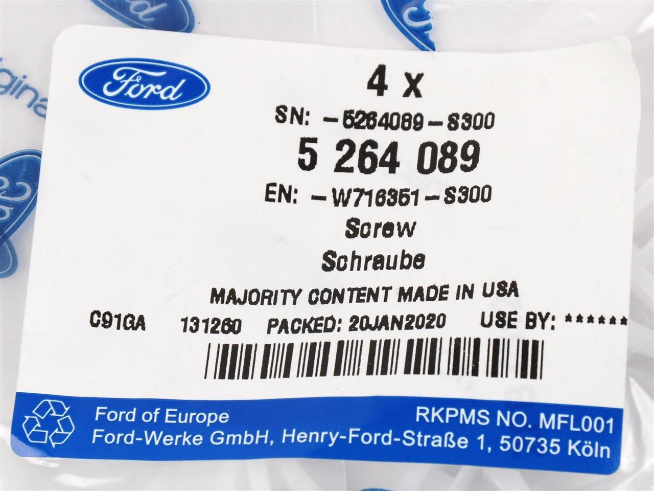 SPINKA LISTWY DRZWI, BŁOTNIKA 9 X 0,8 KUGA 12- _ 5264089 _ W716351-S300 ...