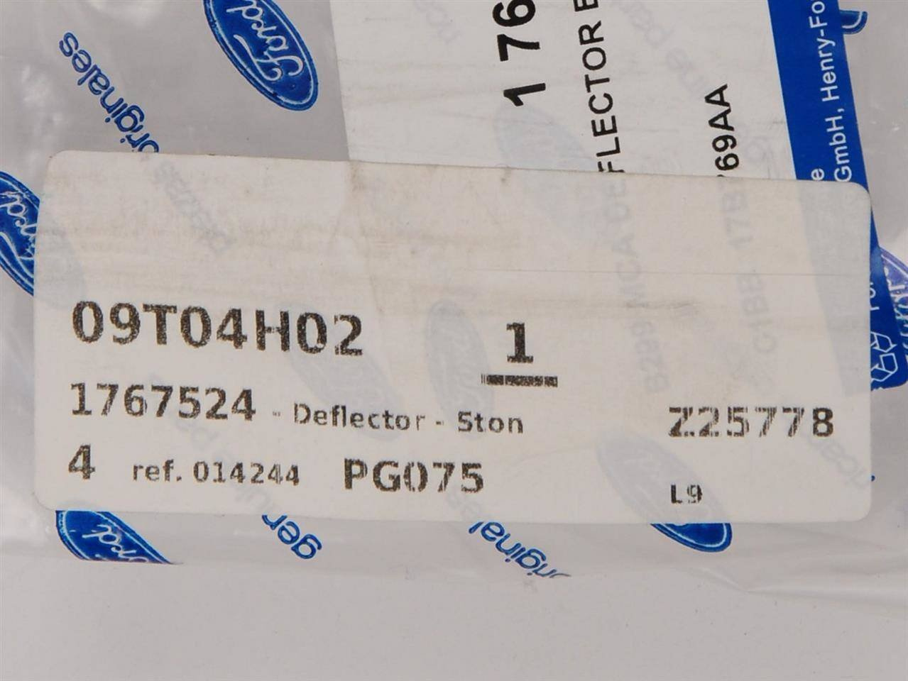 SPOJLER DOLNY ZDERZAKA PRZÓD FIESTA 12-19_ 1767524 _ C1BB-17B769-AA ...