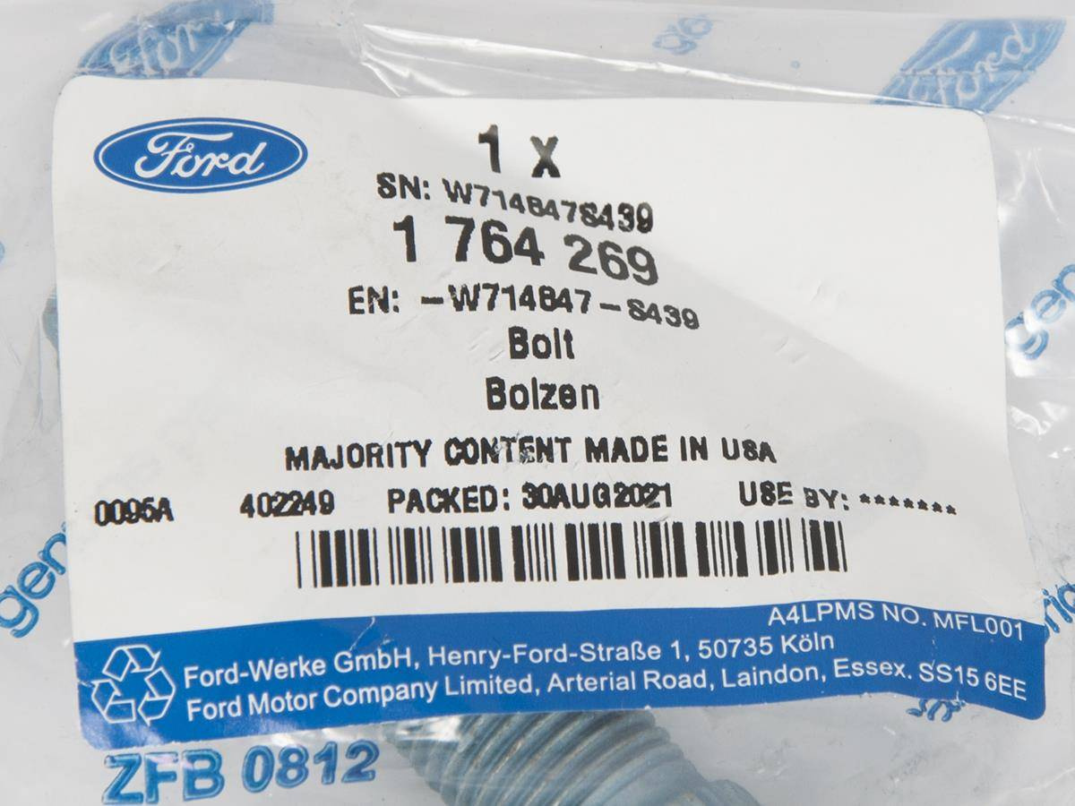 ŚRUBA KOŁA M14X60MM CUSTOM 12- / TRANSIT 14- 19- _ 1764269 _ W714847 ...