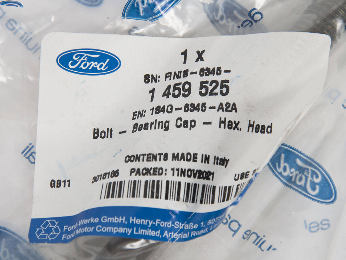 ŚRUBA M10 X 1.5MM PODPORY WAŁU 1,5 / 1,6 EB KUGA _ 1459525 _ 1S4G-6345 ...