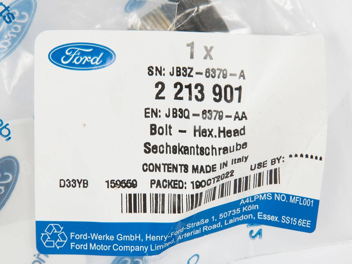 ŚRUBA M10 X 17MM KOŁA ZAMACHOWEGO FOCUS KUGA EDGE _ 2213901 _ JB3Q-6379 ...