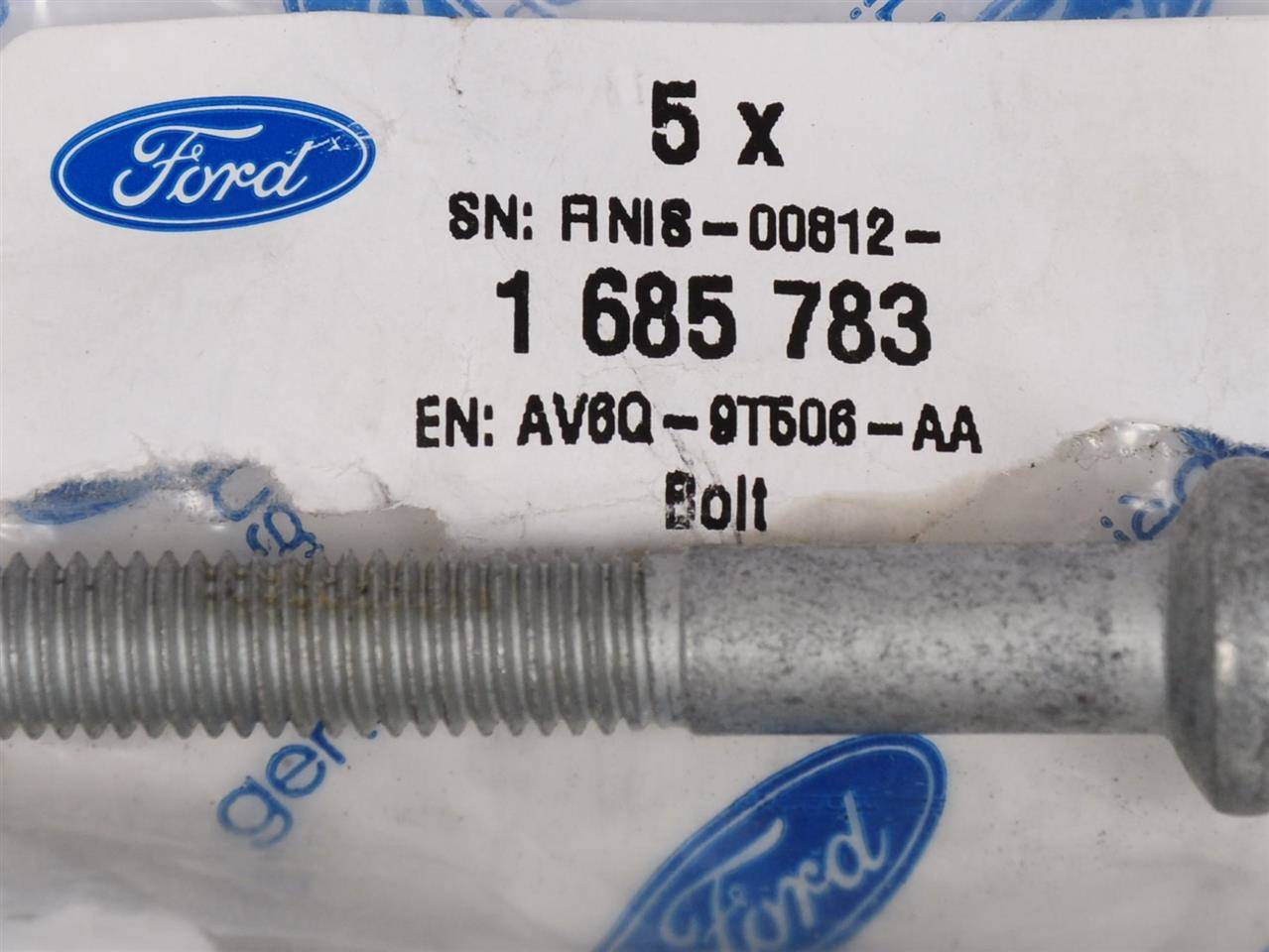 ŚRUBA UCHWYTU WTRYSKIWACZA PALIWA 1.4 1.5 1.6 TDCI _ 1685783 _ AV6Q ...