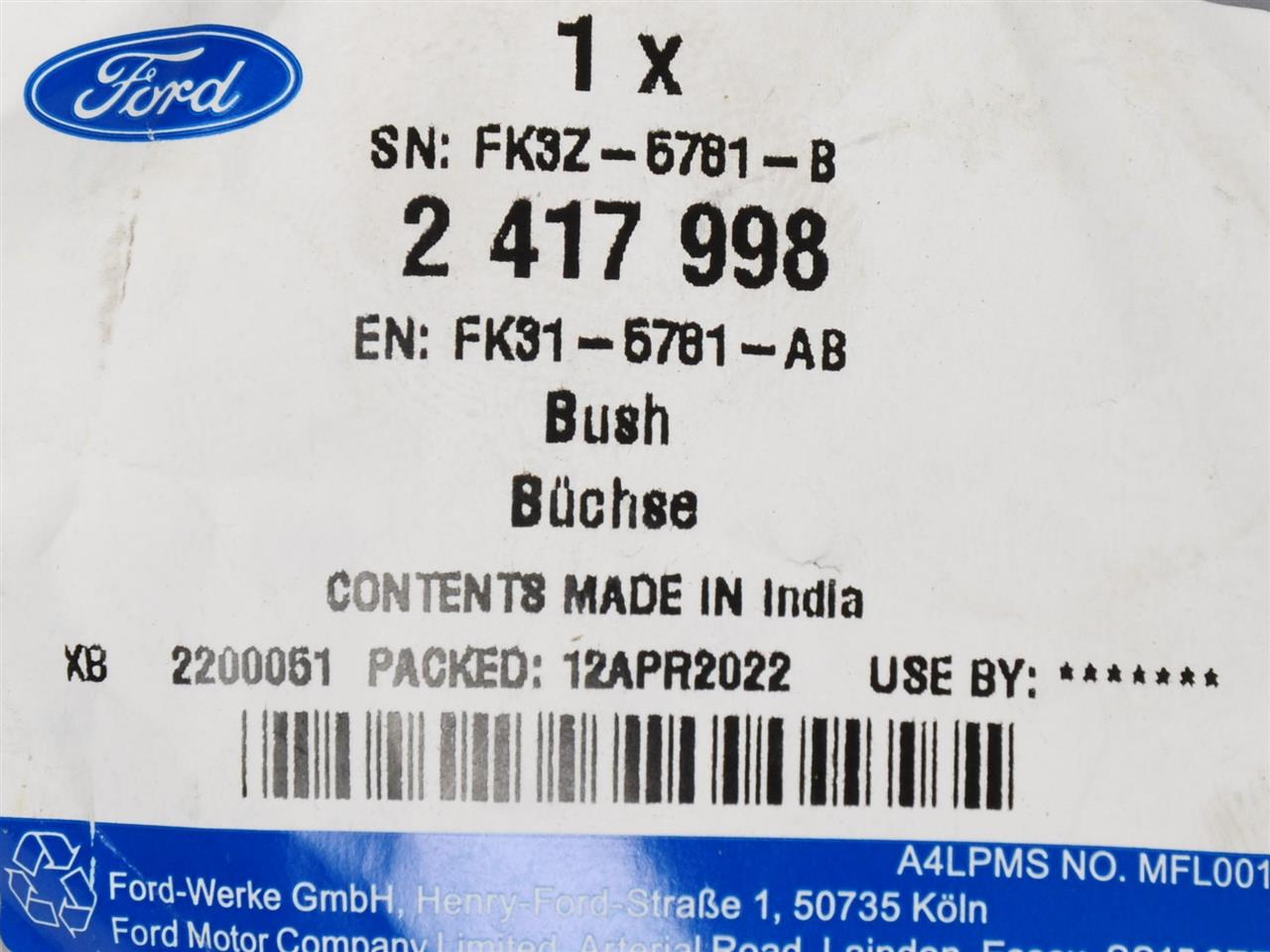 TULEJA RESORU TYŁ TRANSIT 18- 19- CUSTOM 19- _ 2417998 _ FK31-5781-AB ...