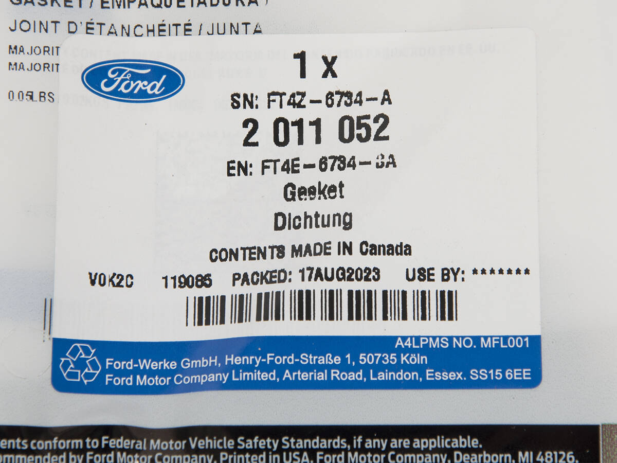 USZCZELKA KORKA SPUSU OLEJU Ø 23MM EXPLORER 20- _ 2011052 _ FT4E-6734 ...