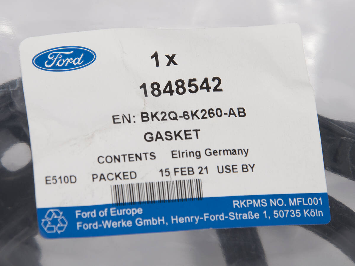 USZCZELKA POKRYWY ZAWORÓW FORD TRANSIT 2.2 TDCI _ 1848542 _ BK2Q-6K260 ...
