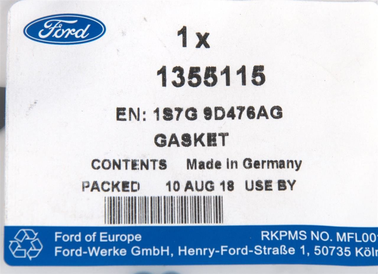 USZCZELKA ZAWORU EGR MONDEO 14- KUGA 20- BENZYNA _ 1355115 _ 1S7G-9D476 ...