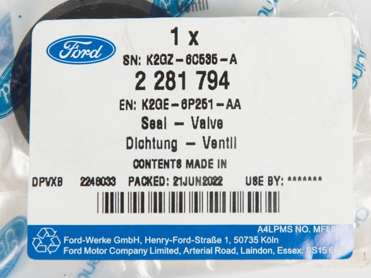 USZCZELKA ZAWORU ZMIENNYCH FAZ ROZRZĄDU FOCUS 19- KUGA 20- _ 2281794 ...