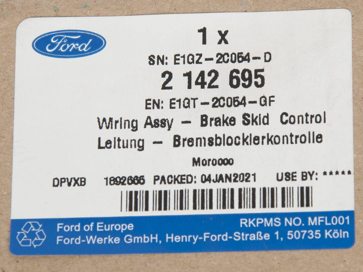 WIĄZKA CZUJNIKA POZIOMOWANIA ŚWIATEŁ TYŁ S-MAX 15- _ 2142695 _ E1GT ...